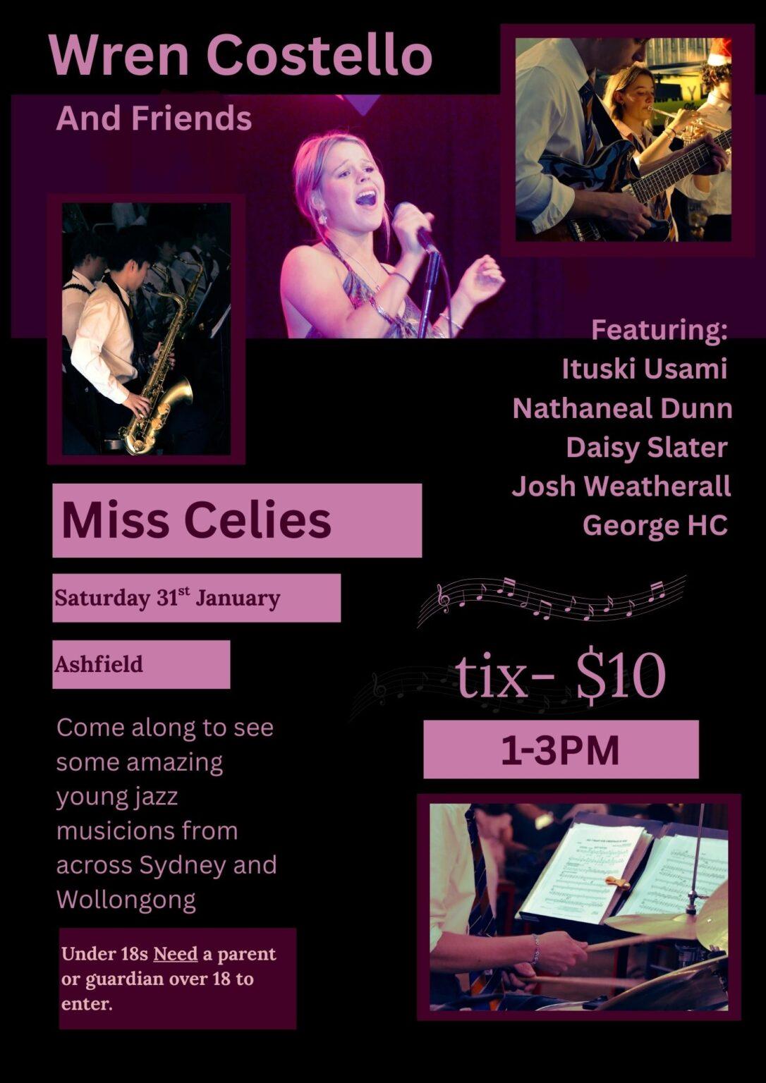 Miss Celie's Bar & Kitchen, Ashfield (2131)... Beer, Vino, Cocktails ...